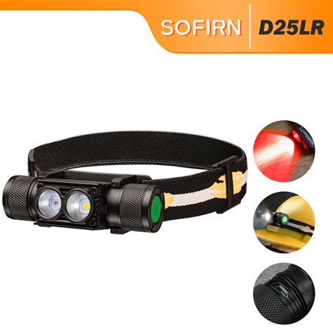 Sofirn D25Lr(H25Lr) 超亮 1000Lm Type-C 可充電 LED 燈,Lh351D 5000K | 蝦皮購物