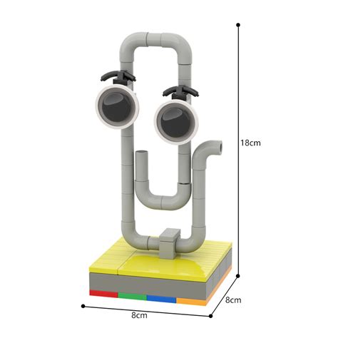 Moc Factory™ 84403 Clippy Brick Set Kazi Block