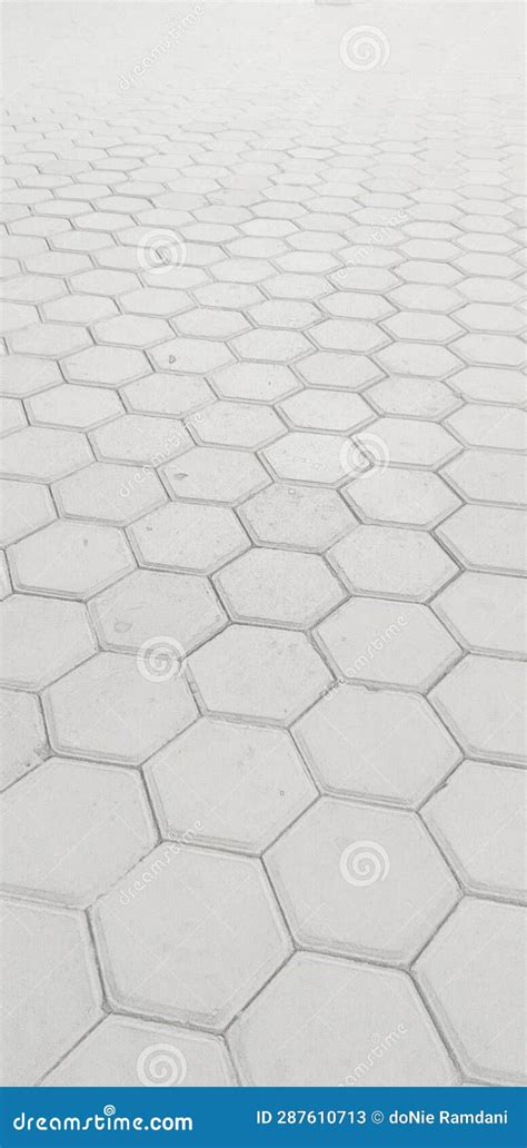 Pavement Pattern In Sketch So Clean And Neatened Stock Image Image Of