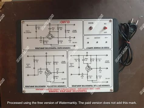 Transistor Amplifier Trainer Kit For Science Model At ₹ 9800 Piece In Ambala