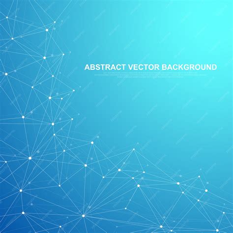 Premium Vector Networking Connect Technology Abstract Concept Global Network Connections With