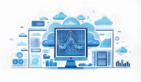 people interact with cloud computing servers premium ai generated image