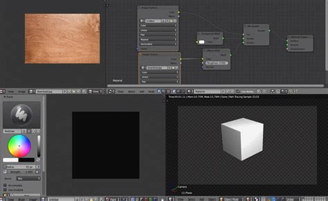 Cycles Render Engine Use Texture Painting To Determine Transparent Areas Blender Stack Exchange