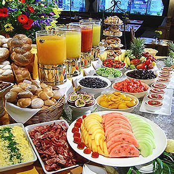 Hotel Breakfast Buffet Menu