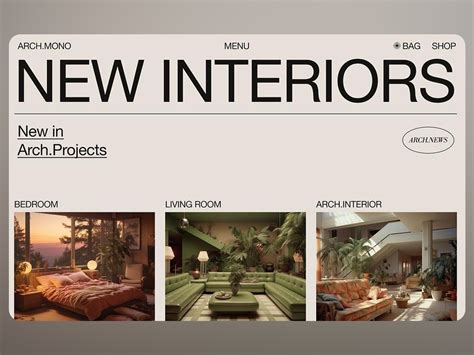 modern interior ui platform by leviatan on dribbble