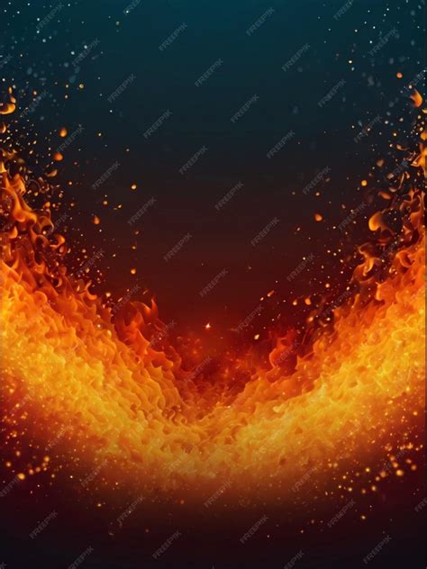 Premium Photo Fire Gradient Background