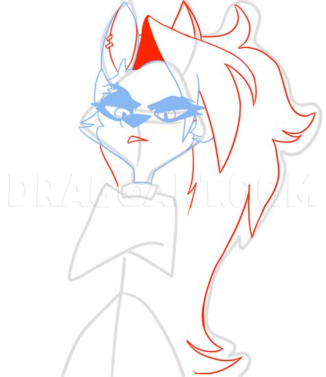 Loona How To Draw Helluva Boss Drawing Step By Step By Cocoapebbles DragoArt