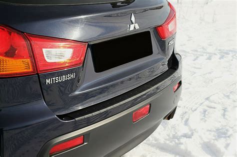 Rear Bumper Trim For Mitsubishi Asx 2010 2013 Plate Sill Protector