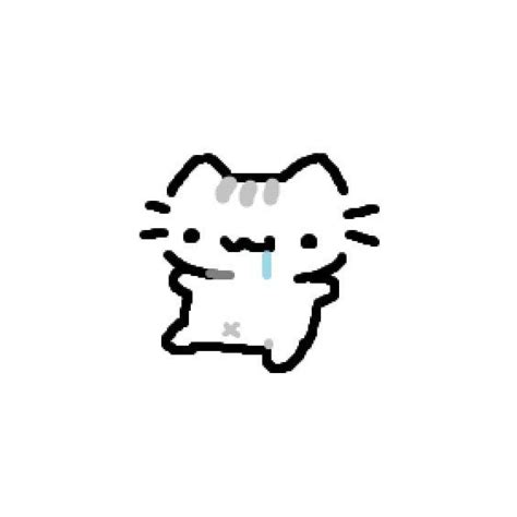 Pin By Ri A On Кисти Cat Doodle Goofy Drawing Funny Doodles