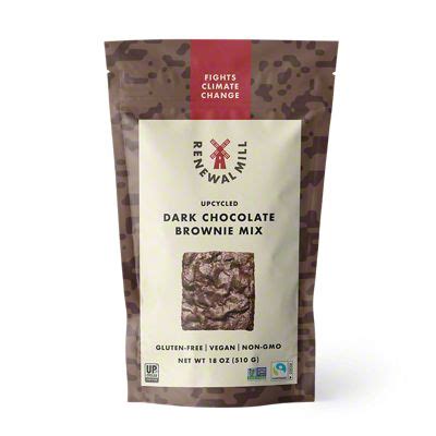 Renewal Mill Dark Chocolate Brownie Mix 18 Oz Central Market