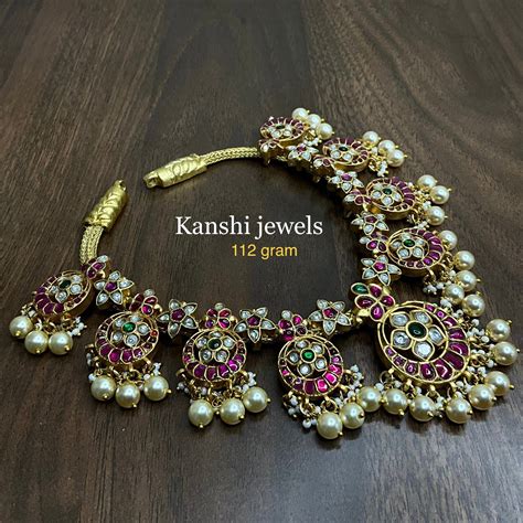 Jadau Kundan Necklace Kanshi Jewels