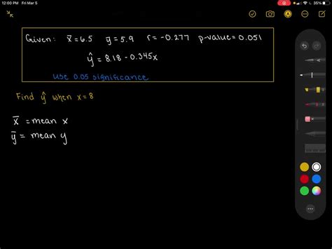 solved let the predictor variable x be the first variable given use