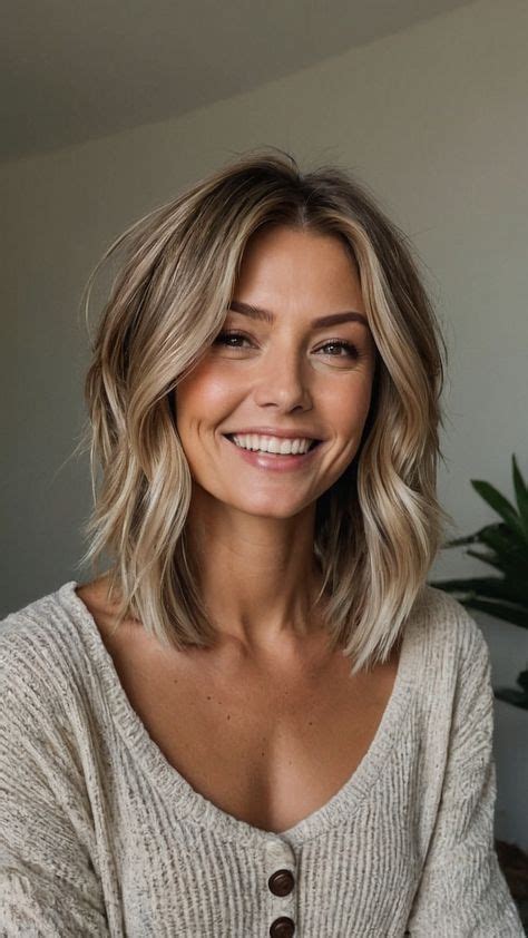 Pin By Olivia Emily On Hairstyles For Medium Length Hair Fall Blonde
