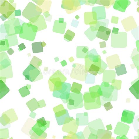 Seamless Geometric Square Background Pattern Vector Illustration From Random Rotated Squares
