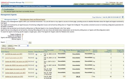 Neue Features In Oracle Enterprise Manager Grid Control 10205