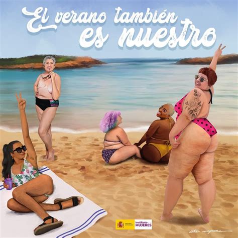 Women Of All Shapes And Sizes The Spanish Summer Beaches Are For You