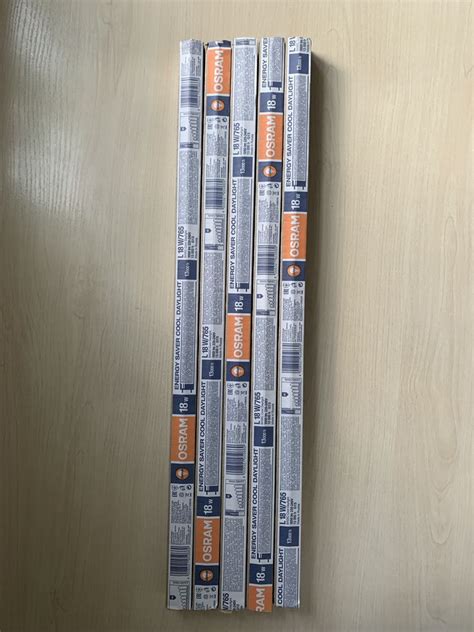 Люмінесцентна лампа Osram L18W/765 (набір з 5 шт): 50 грн. - Освещение ...