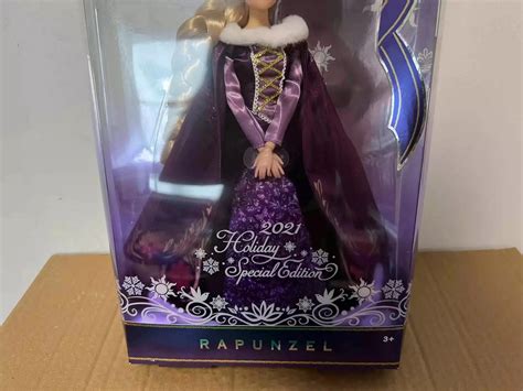 Disney 2021 Princess Rapunzel Holiday Special Edition Doll New With Box