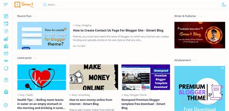 New Median Ui Template Free Download Ismart Blog Ismart Blog Medium