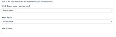 Advance CBSA Declaration Questions Visas For Future