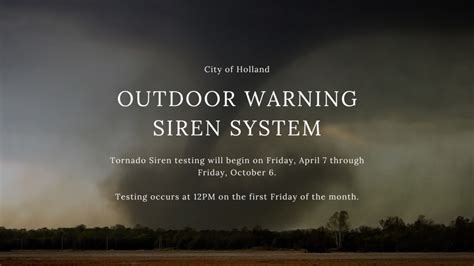 Tornado Warning Message