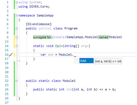 Static Methods As Functions DIVEX