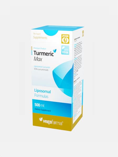 Turmeric Max - 500ml - Vegafarma