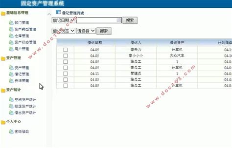 固定资产管理系统的设计与实现 ssh mysql 含录像 javaweb 毕业设计论文网