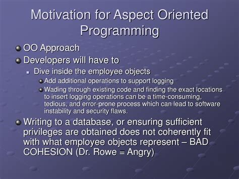Ppt Aspect Oriented Programming Powerpoint Presentation Free