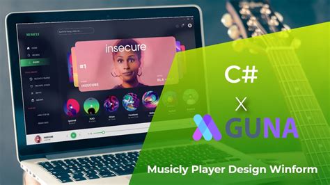 c ui musicly design concept gunaframework youtube