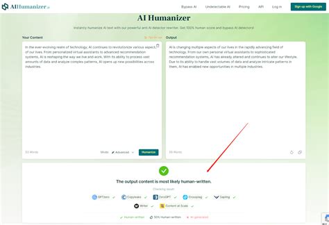Ai Humanizer Review The Advanced Ai To Human Text Converter With