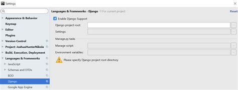 Using Cookiecutter To Jumpstart A Django Project On Windows With PyCharm JoshuaHunter