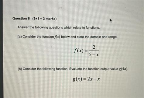 solved question 6 2 1 3 marks answer the following
