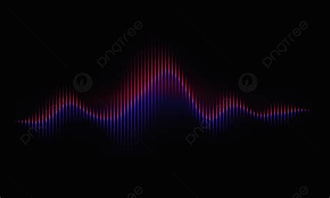 Abstract Sound Wave Equalizer Volume Background Black Curve Vector Background Image And