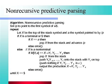 Parsing Parsing Calculate Grammatical Structure Of Program