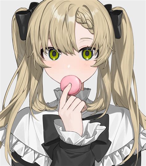 Safebooru 1girl Absurdres Asymmetrical Bangs Black Bow Black Bowtie