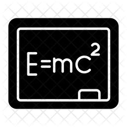 Physics Formula Icon Download In Glyph Style
