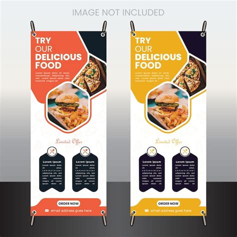 Premium Vector Unique Rollup Design 202425