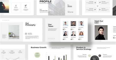 Company Profile Powerpoint Presentation Template Incl Marketing And Plan
