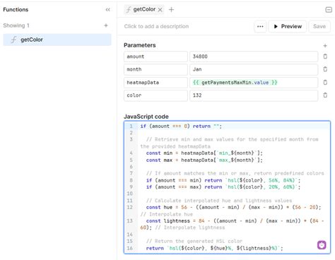 Tutorial Dynamic Heatmap With A Retool Table 🤝 Community Show And Tell Retool Forum