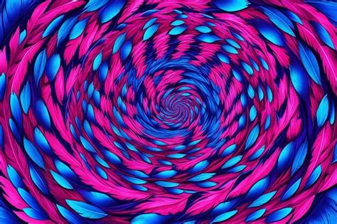 Scarlet Flower Red Flower Blossom Motion Illusion Premium Ai Generated Image