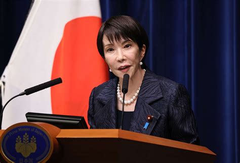 Sanae Takaichi Menjabat Perdana Menteri Jepang Nsb Tunjukkan Sikap