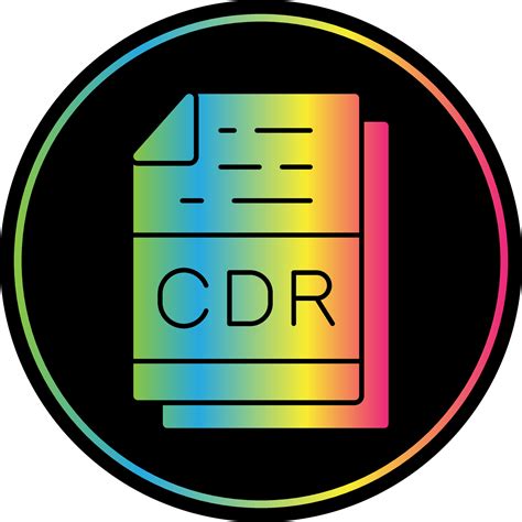 Cdr File Format Vector Icon Design 29226446 Vector Art At Vecteezy