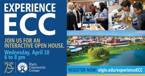 Elgin Community College On Linkedin Experience Ecc Is Coming Up This Wednesday April 10 From