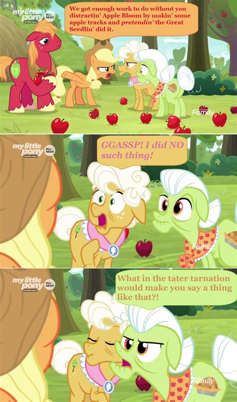 2055828 Safe Edit Edited Screencap Screencap Applejack Big