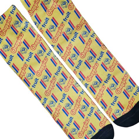 Chappies Wrapper Adult Long Socks Maroela Mark