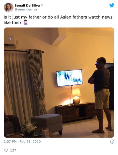 Someone Points Out That Dads Watch Tv In A Very Specific Way And Its