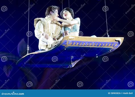 Aladdin And Jasmine On Carpet