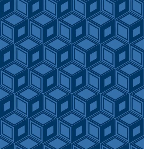 Seamless Geometric Cube Pattern Design 31733721 Vector Art At Vecteezy