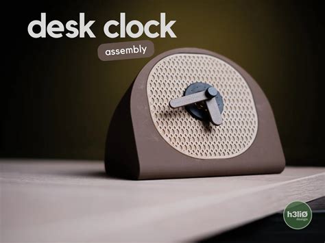 3d printer files 3mf file desk clock · assembly creality cloud